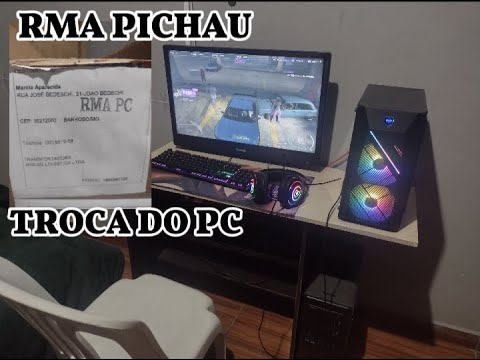 FIZ O RMA DO MEU PC NA PICHAU!!!PICHAU GARANTIU E FEZ A TROCA DO MEU PC ...