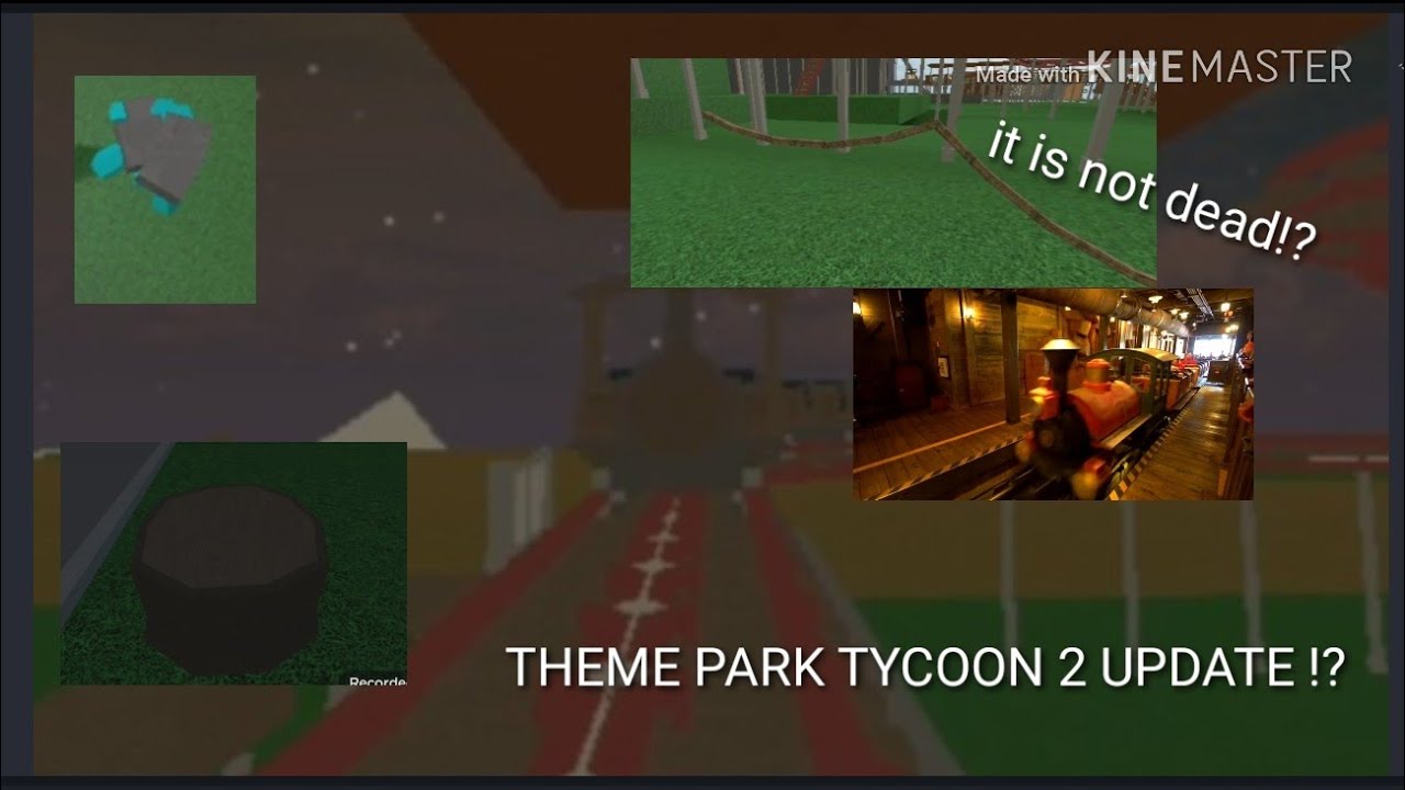 NEW MINE TRAIN COASTER AND MORE IN THEME PARK TYCOON 2 ROBLOX/ UPDATE ...