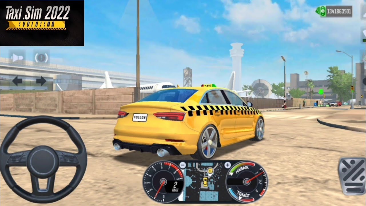 TAXİ SİM EVOLUTİON 2022 ( TAKSİ OYUNU ) - YouTube
