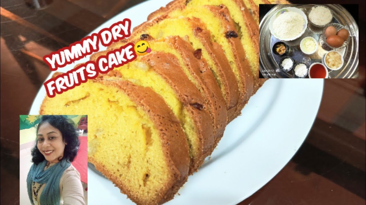 How to make tea time fruits cake😋টি টাইম ফ্রুটস্ কেক কিভাবে বানাবো😊 ...