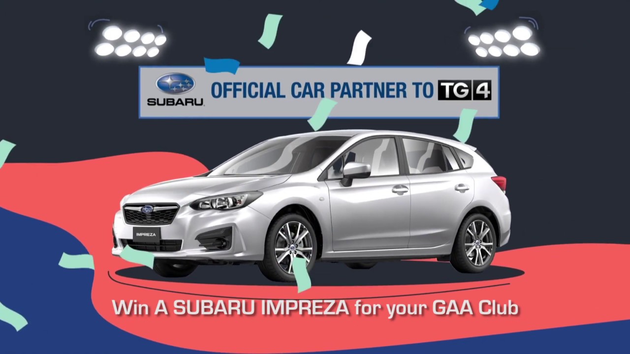 Win a new Subaru for your GAA club in a Spórt TG4 competition - YouTube