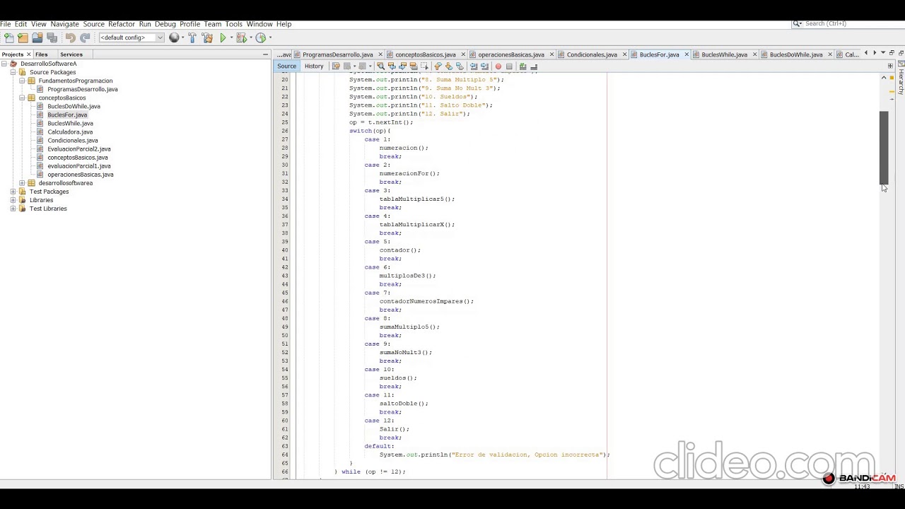 Como crear un Menú en NetBeans IDE 8.2 - YouTube