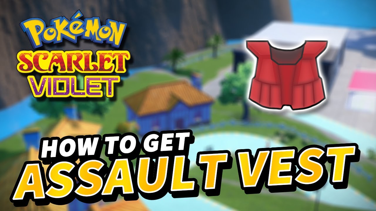 Pokemon Scarlet & Violet ASSAULT VEST LOCATION - YouTube