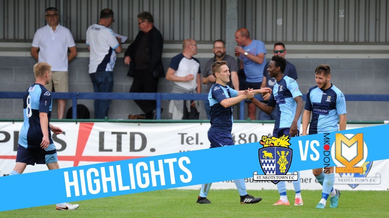 SNTTV | SNTFC 0-6 MK Dons FC - YouTube