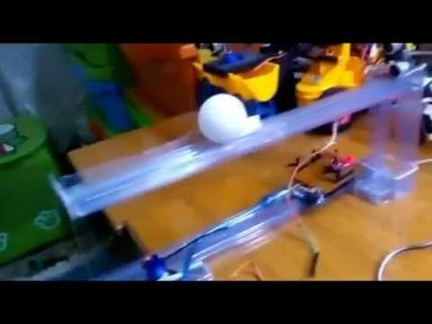 ball and beam - PID and LQR - using arduino - YouTube