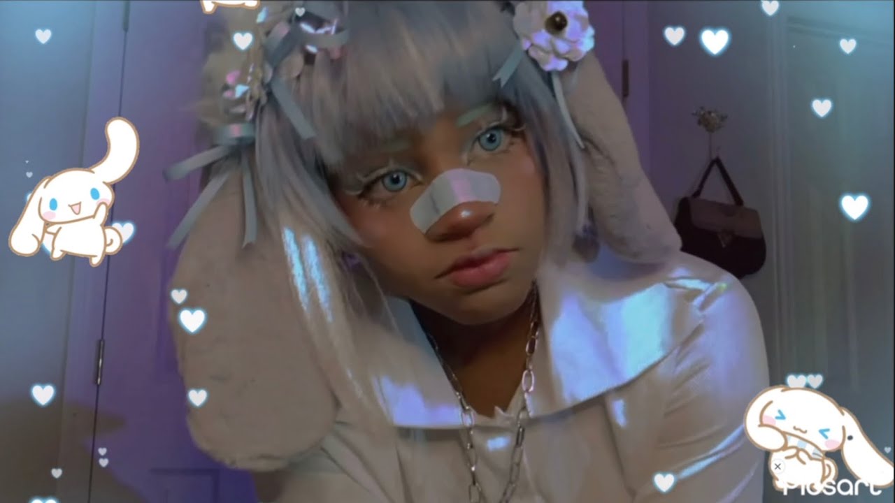 Cinnamoroll cosplay makeup tutorial - YouTube