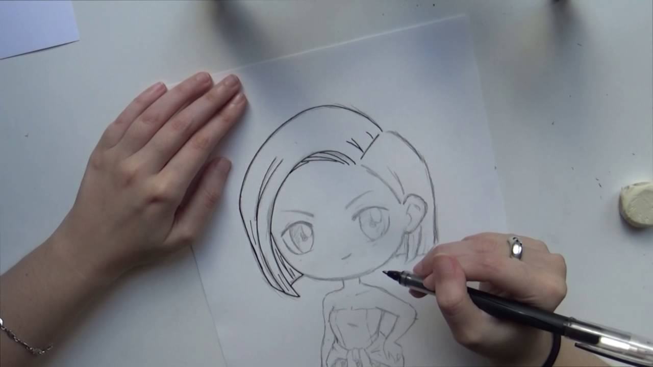 Speed Drawing - Chibi Jill (Resident Evil 3) - YouTube