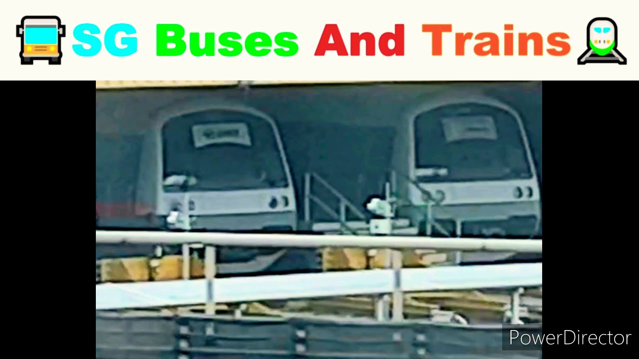 [4K] SMRT North South Line KHI C151 [117-118] From NS15 Yio Chu Kang To ...