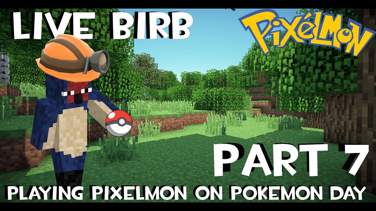 Pixelmon - Playing Pixelmon On Pokemon Day pt7 - ep 19 - YouTube