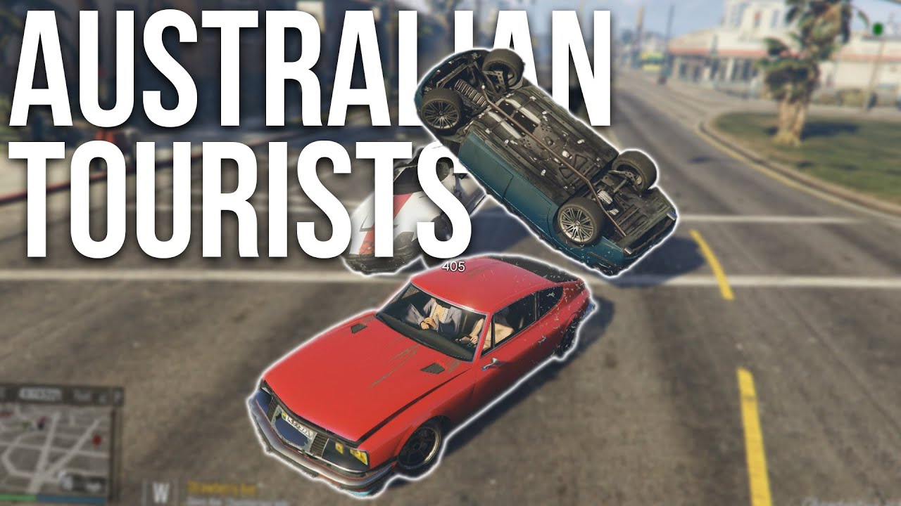 Australian Tourists in GTA 5 RP - YouTube