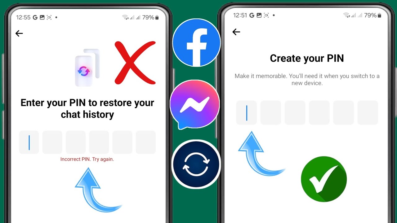 How to Reset End-to-end Encrypted Chat PIN Code on Messenger | Forgot ...