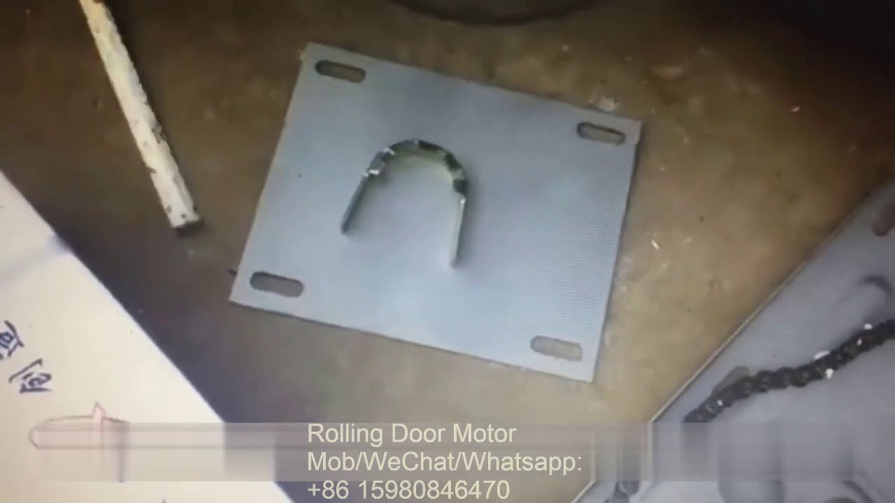 How To Install Roller Shutter/ Rolling Door Motor; Cómo instalar el ...