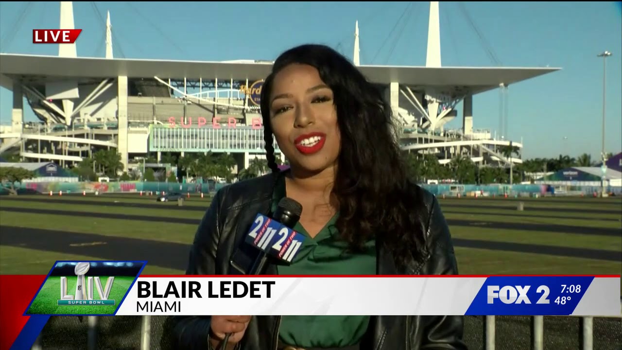 Superbowl Sunday Show Kelley Hoskins FOX2 - YouTube