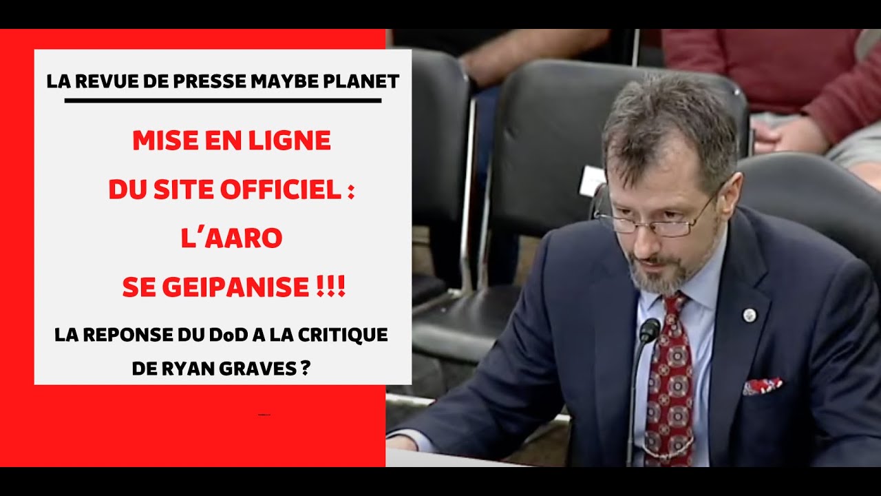 Le Live Maybe Planet : L'AARO se GEIPANise !!! - YouTube