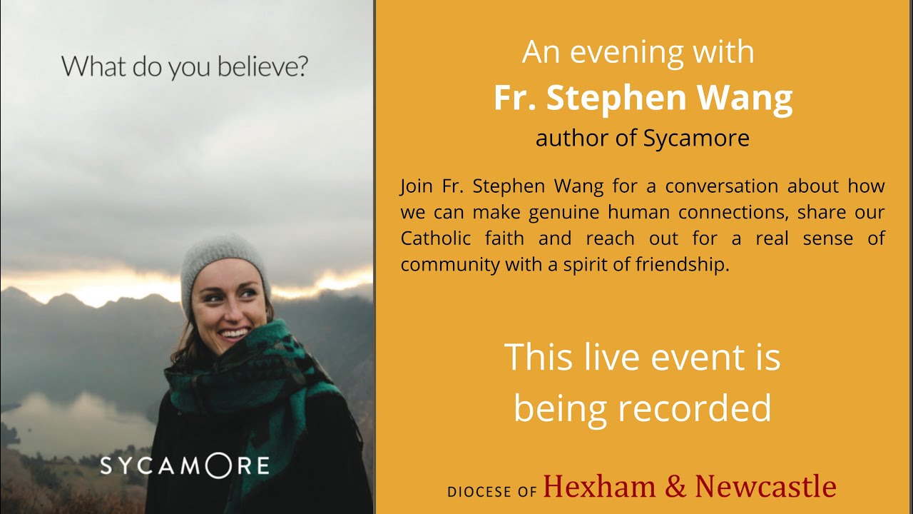 An Evening with Father Stephen Wang webinar - YouTube