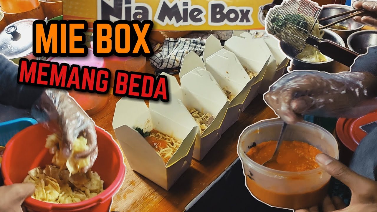 Street food -mie box murah tapi rasa bintang 5 🤤 - YouTube