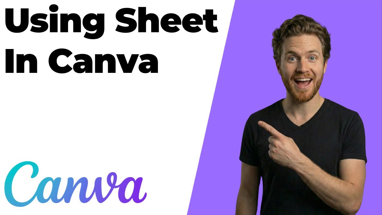 How To Use Sheet In Canva (2026 Easy Guide) - YouTube