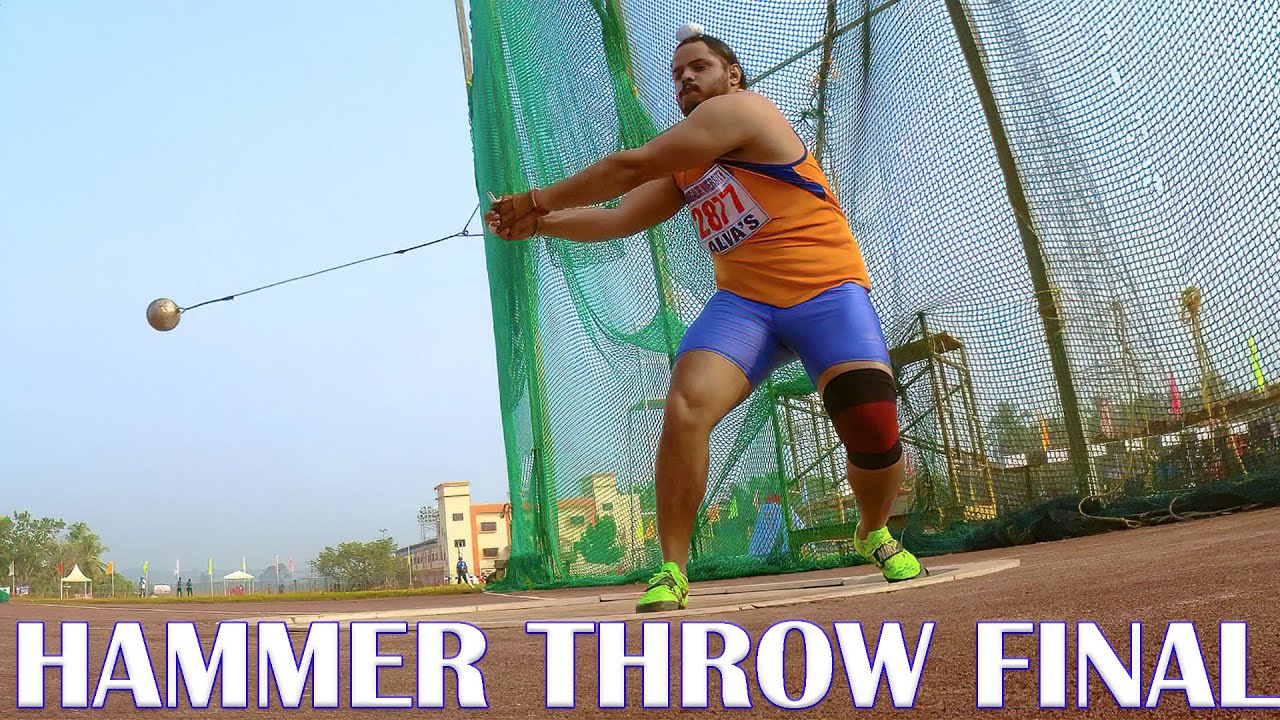 Hammer throw final II A Good throw leads a Clean Victory || Unstoppable ...