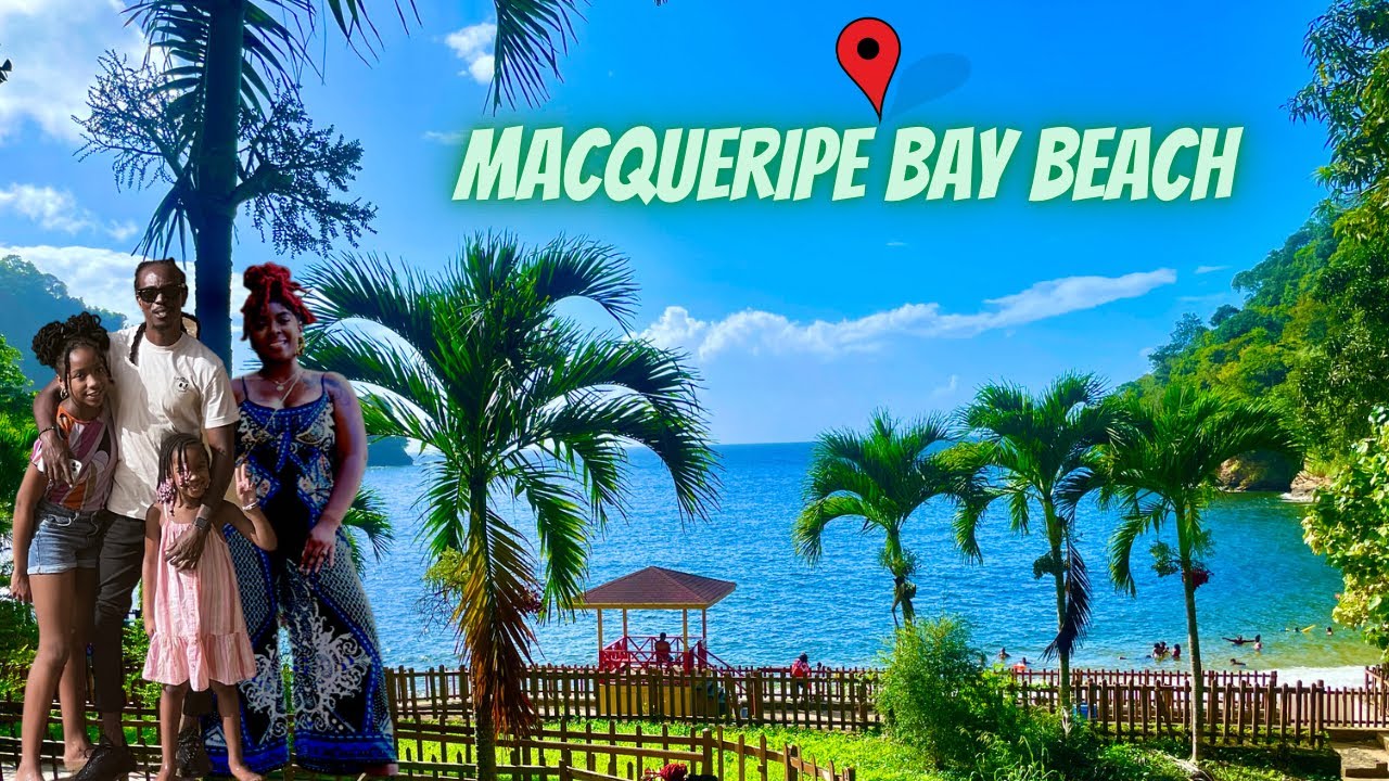 TRAVEL VLOG: Macqueripe Bay Beach TRINIDAD & TOBAGO - YouTube