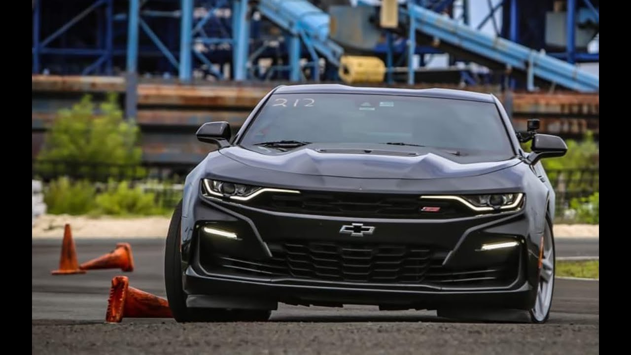 Camaro SS AutoCross onboard video unedited - YouTube