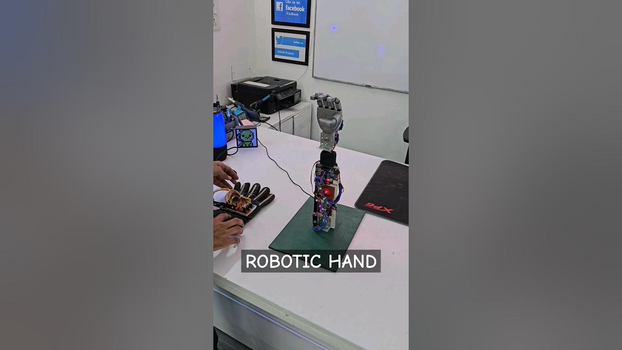 How To Make Wireless Robotic Hand Using Arduino Topproject Newideas Engineeringprojects
