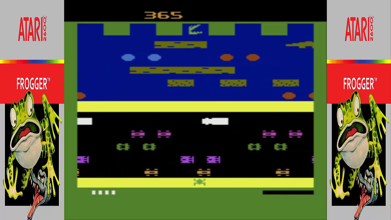 Frogger - O Sapo - Atari 2600 Gameplay - YouTube