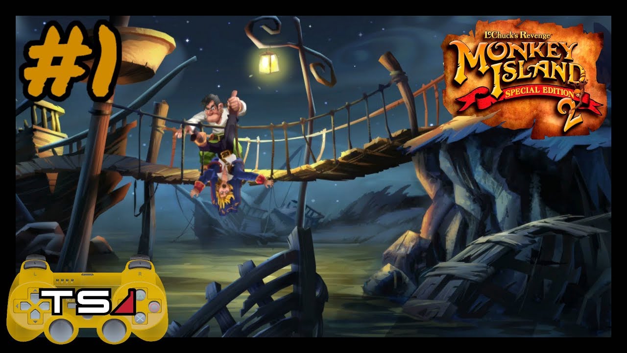 SCABB ISLAND!!! - MONKEY ISLAND 2 SPECIAL EDITION (ALMOST BLIND) #1 ...