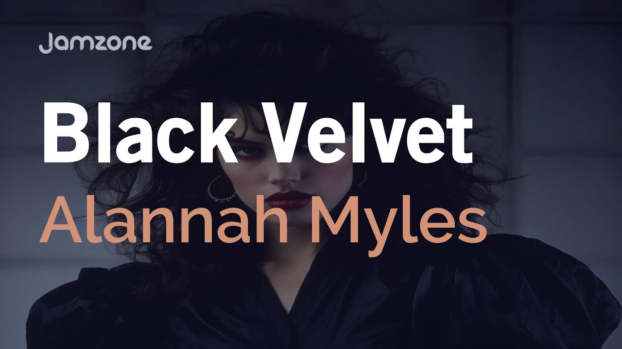 Guitar Backing Track | Black Velvet - Alannah Myles - YouTube