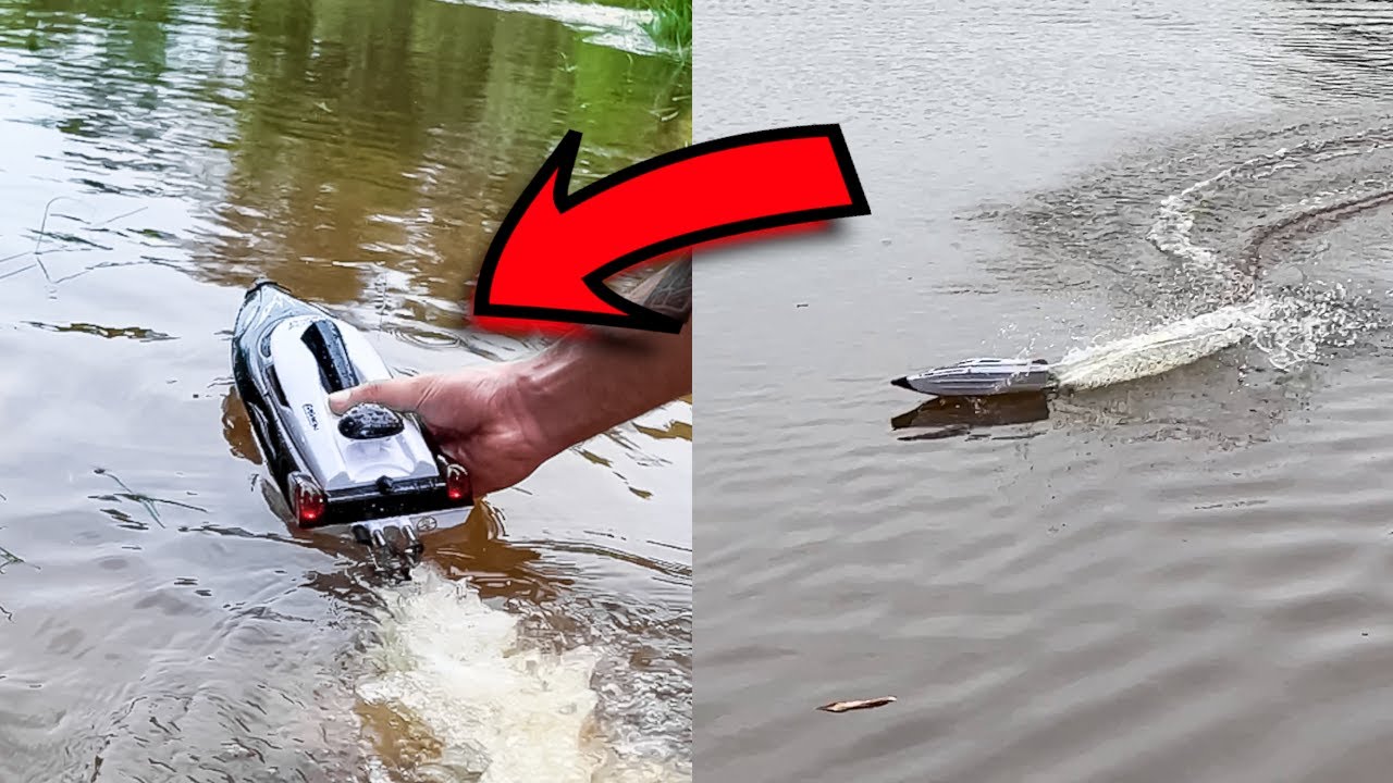 Este es la lancha a control remoto más rápida del MUNDO🗺️ - YouTube