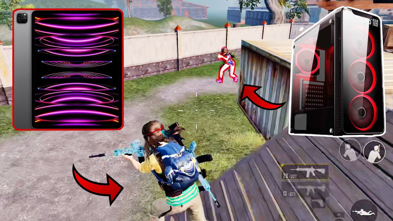 iPad Pro M2 4th Generation Vs Core i5 8th Generation PUBG TEST | IPAD ...