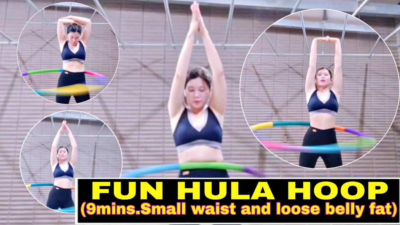 Hula Hoop Full Body Work Out/Small waist and burn belly fat! - YouTube