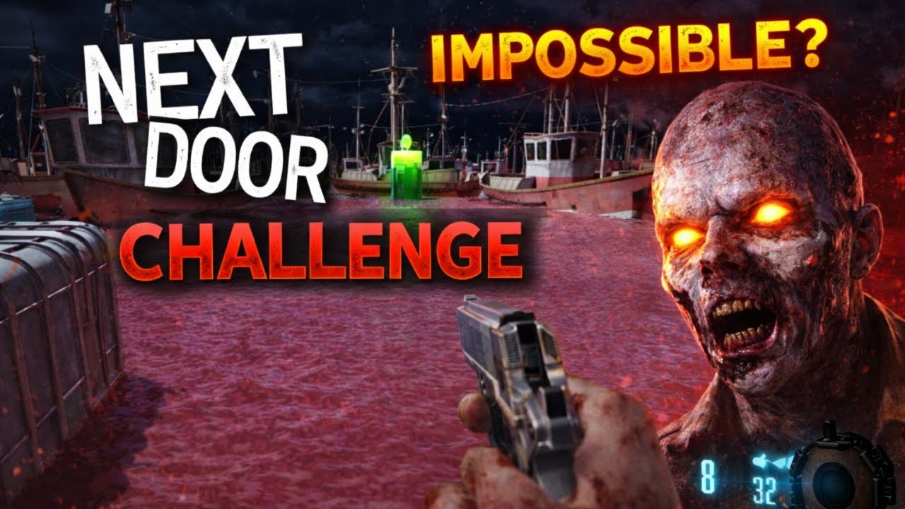 This BO3 Zombies Map Is a NIGHTMARE… Next Door To Challenge - YouTube