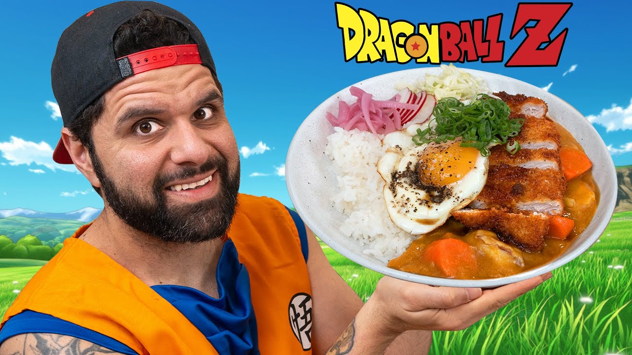 I Made Goku's FAVORITE Meal from Dragon Ball Z - YouTube