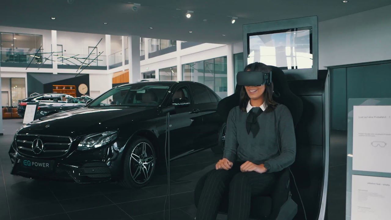 The Mercedes VR eMotionSeat - YouTube