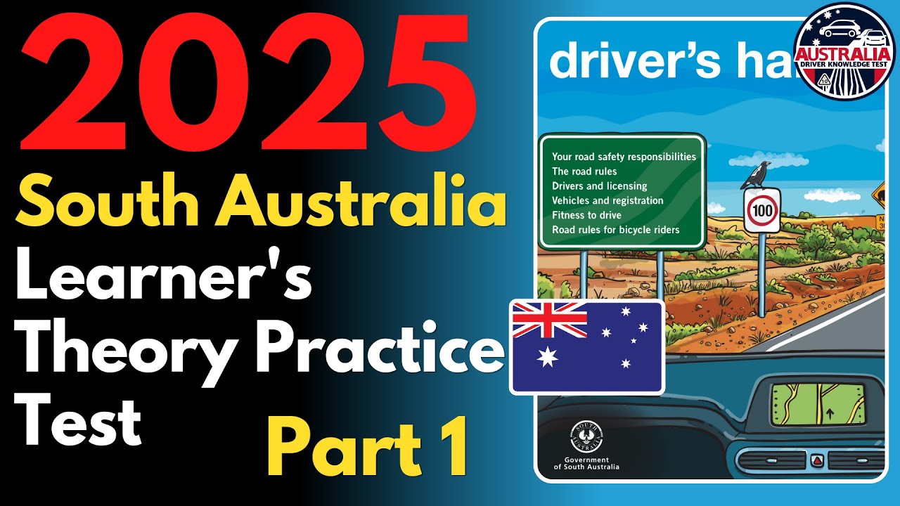 South Australia Learner's Theory Practice Test | Part 1 | Australia ...