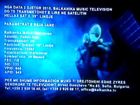 Balkanika Music Television na Hellas Sat 2 39 E.MP4 - YouTube
