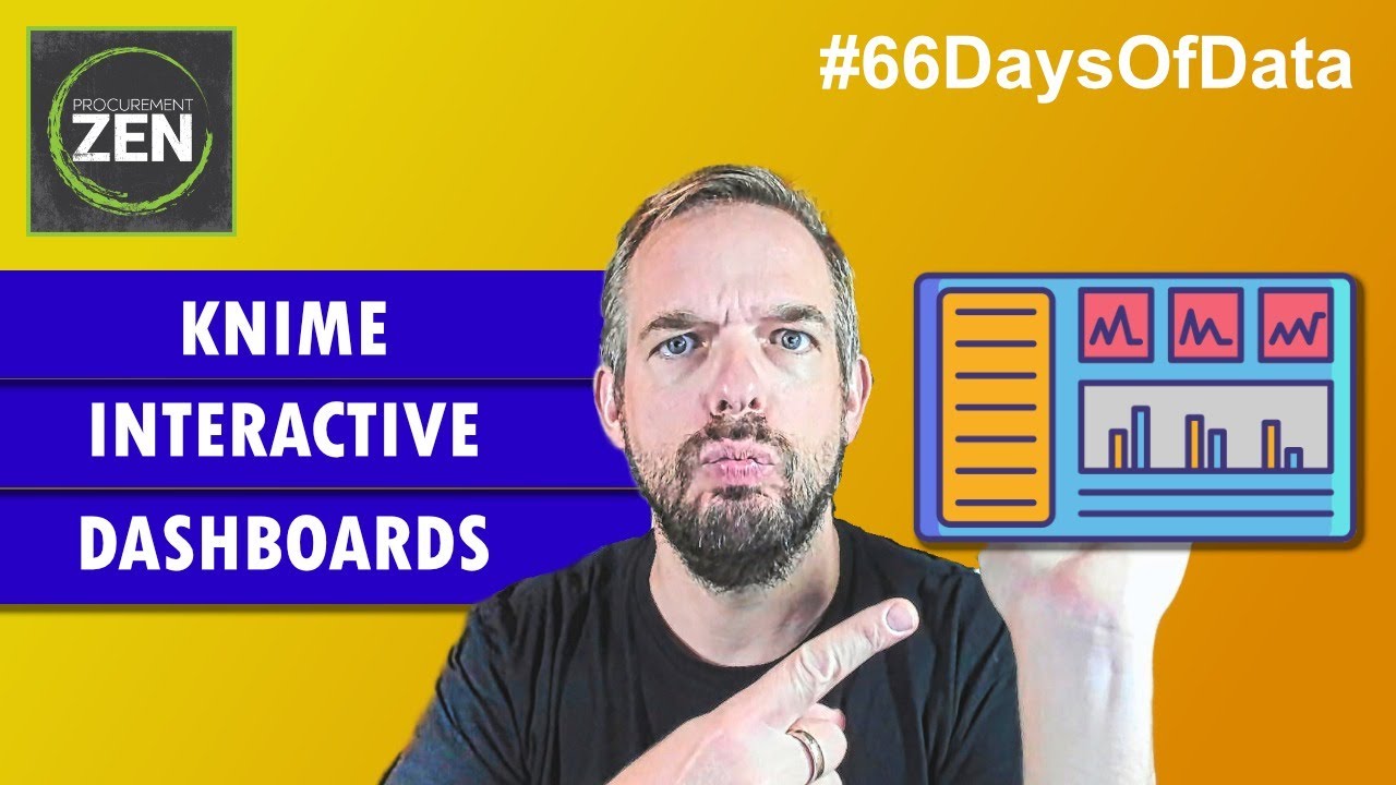 KNIME Interactive Dashboards - Days 54 & 55 - 66 Days of Data - YouTube