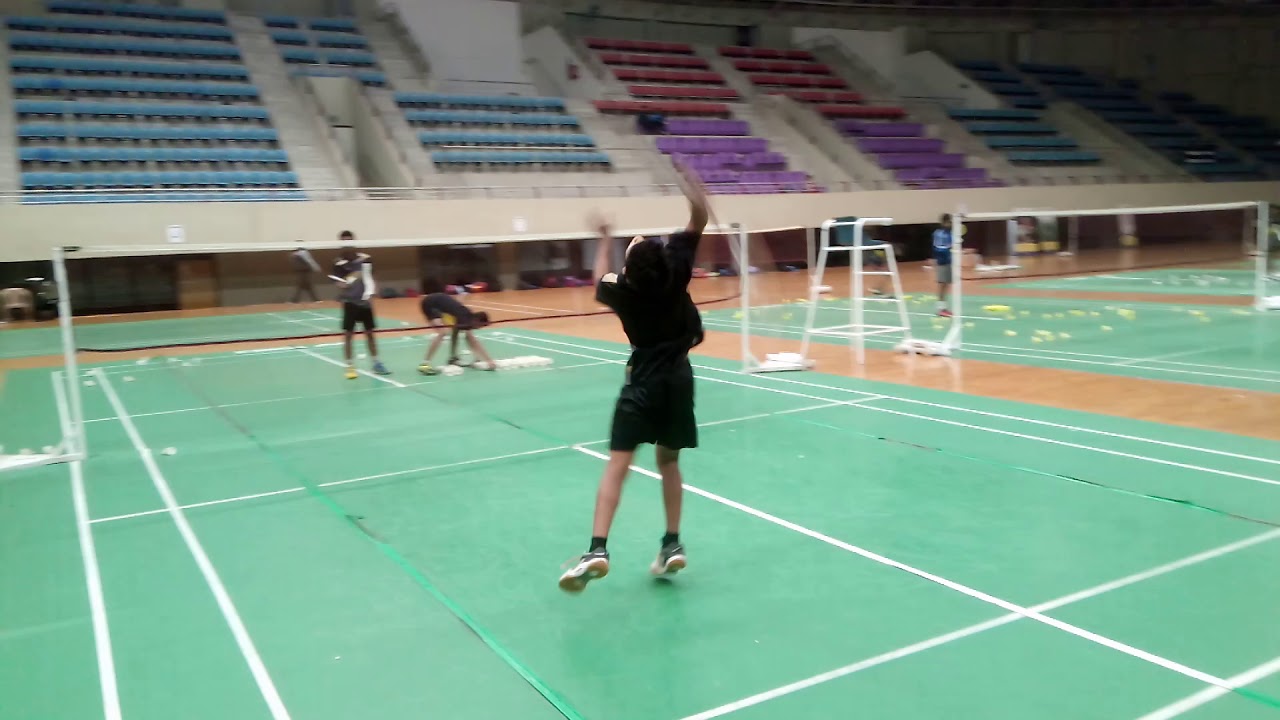Bharat Sah, Residential Badminton Training Center, Ranchi - YouTube