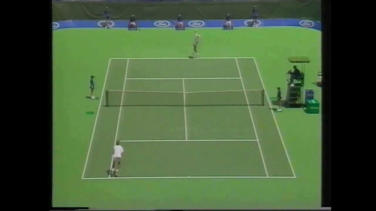 Australian Open 1990 1R Lendl vs. Pugh - YouTube