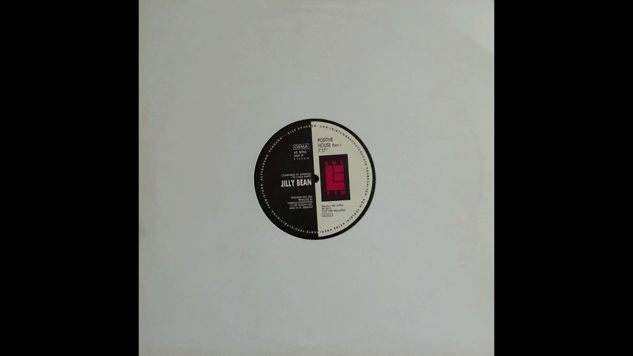 Jilly Bean ‎- Positive House Part I (Pitched - 6%) - YouTube