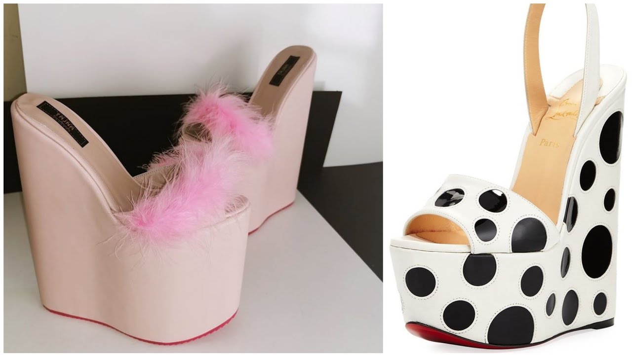 Top 50 LATEST VERY POPULAR GORGEOUS WEDGE STYLE FOOTWEARS COLLECTION ...