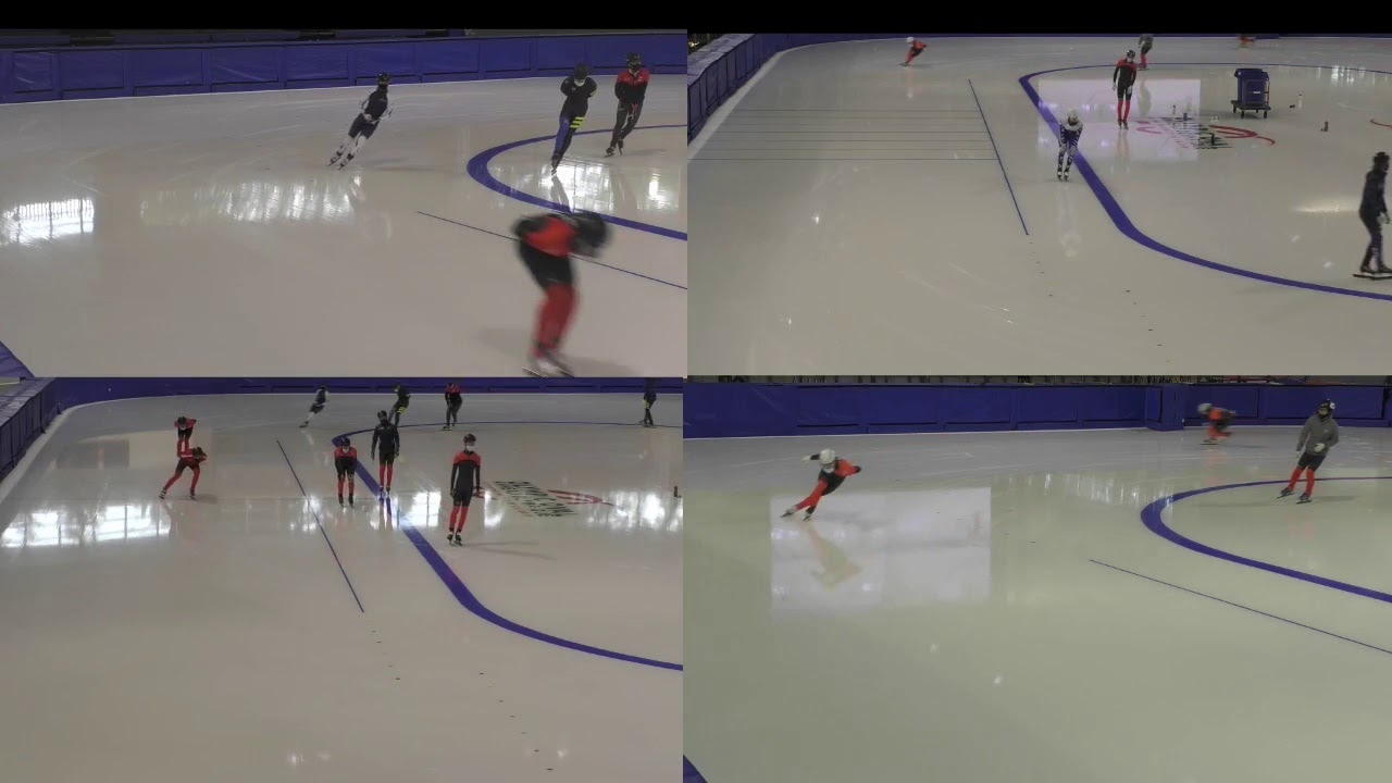 Oval Short Track Training - YouTube