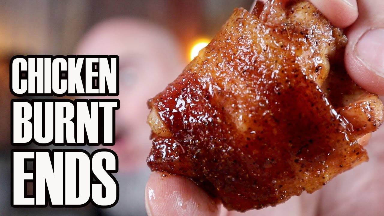 Bacon Wrapped Chicken Burnt Ends Recipe Bbq Teacher Video Tutorials