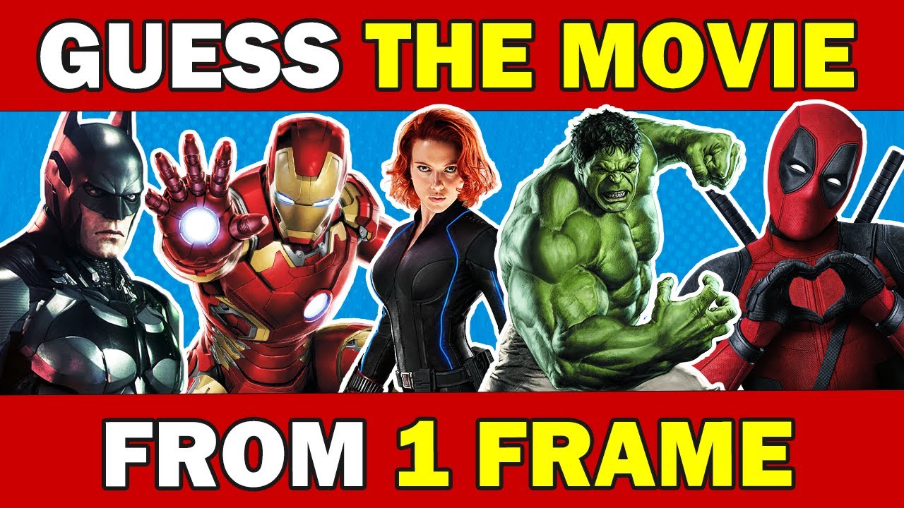 Guess the SUPERHERO Movie From Just One FRAME?🦸‍♂️ Movie Quiz #5 - YouTube