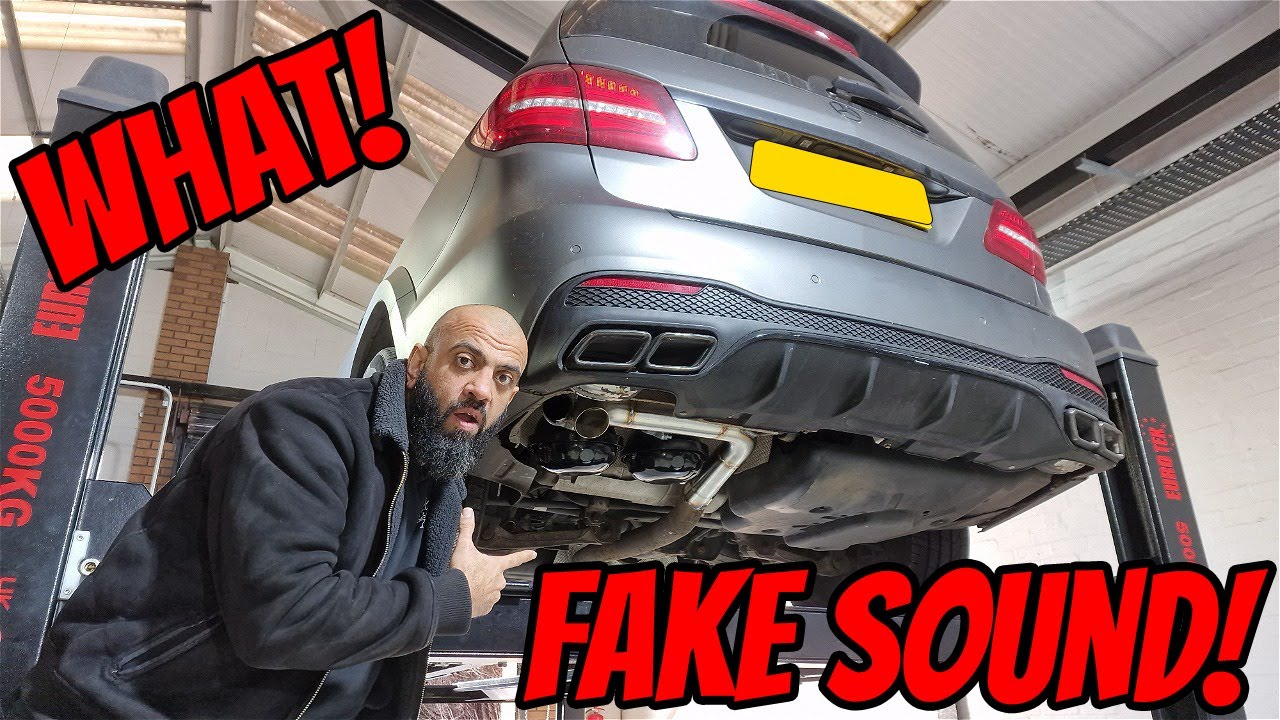 MERCEDES GL FAKE SOUND - YouTube