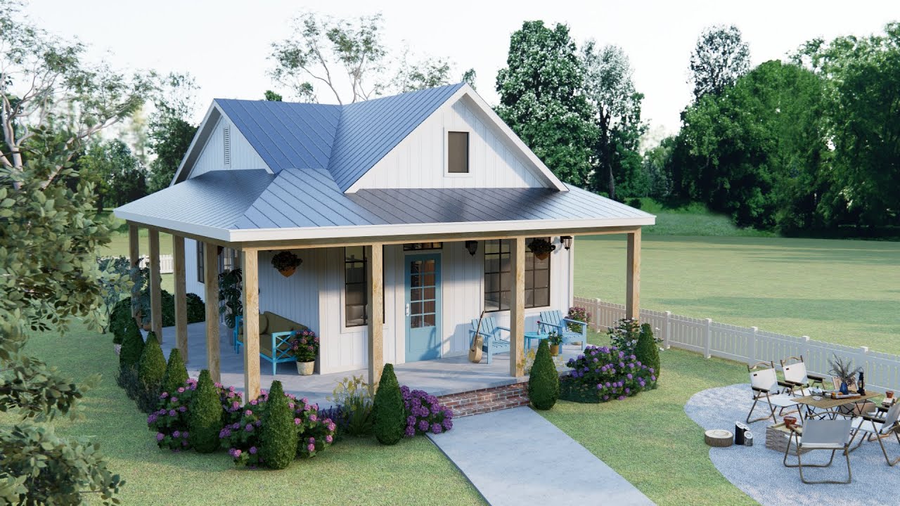 A Cute and Eye-Catching Small Home with Smart Functionality - YouTube