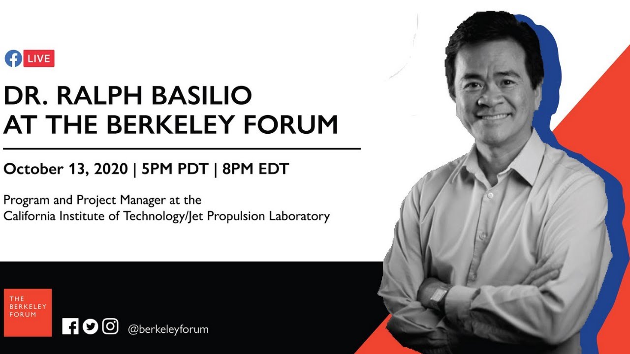 Dr. Ralph Basilio at the Berkeley Forum - YouTube