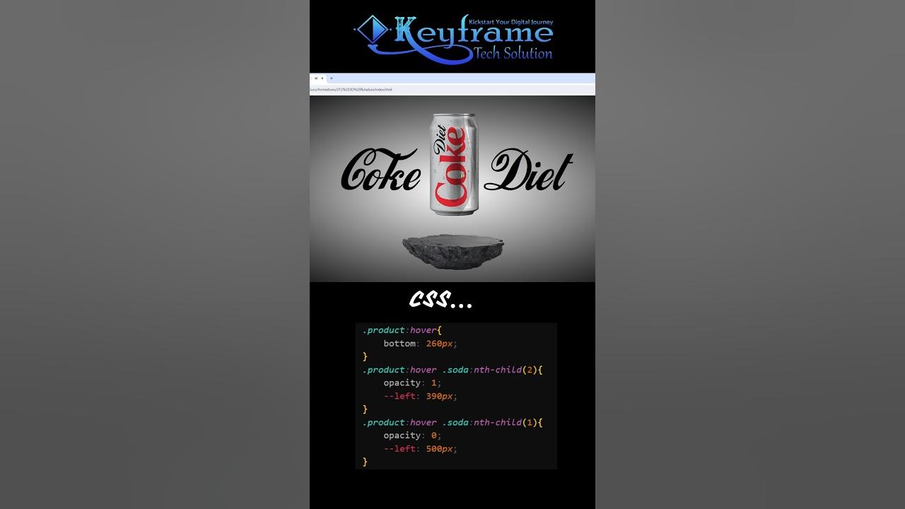 3D Rotation Effect CSS Only | On Hover Sound Effect - YouTube