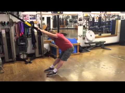 The TRX Overhead Back Extension - YouTube