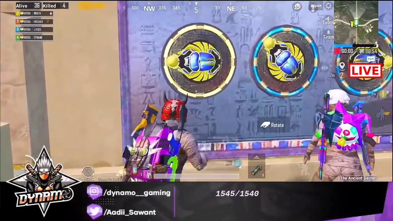 Dynamo First Time Playing The Ancient Secret - YouTube